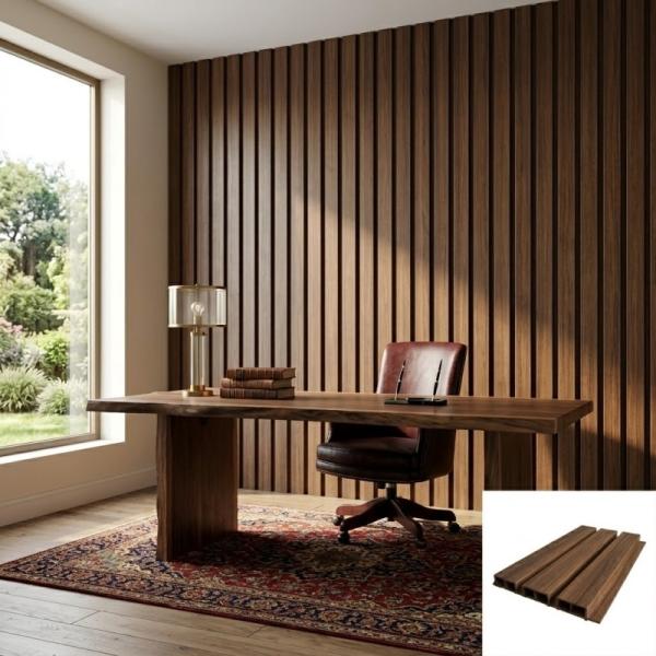 Quality Durable Seamless Interior WPC Wall Panels 150x12mm Contemporary Design for sale