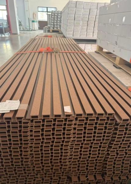 Quality Durable Outdoor WPC Wood Plastic Composite Wall Panel Natural Looking for sale