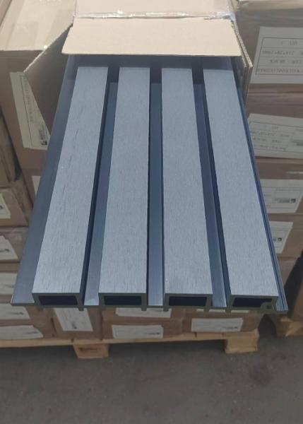 Quality Weatherproof Modern Exterior WPC Wall Panel Interlocking WPC Outdoor Panel for sale