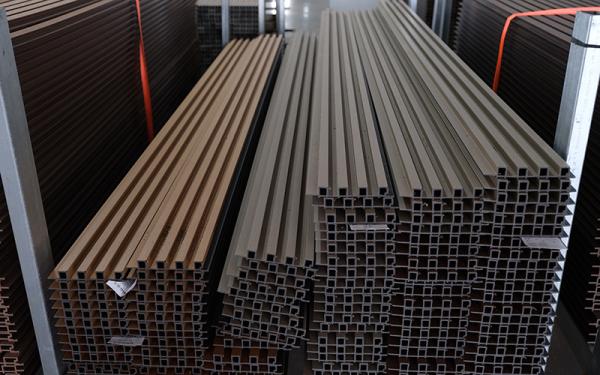 Quality Outdoor WPC Wall Wood Plastic Composite Panel Matte Finished 219*26mm for sale
