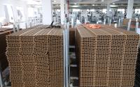 Quality 219mm Eco Shielded Exterior WPC Wall Panel Co Extrusion Fade Resistant for sale