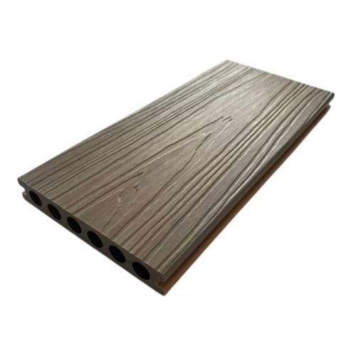 Quality Moisture Proof Hollow WPC Deck Flooring 140x23mm Co Extruded for sale