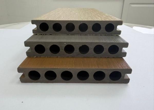 Quality 140*23mm Co Extruded WPC Deck Panel Moisture Proof Slip Resistant for sale