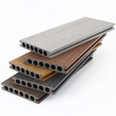 China Complete Exterior WPC Decking Panel Floor 140*23mm All In One Accessories for sale