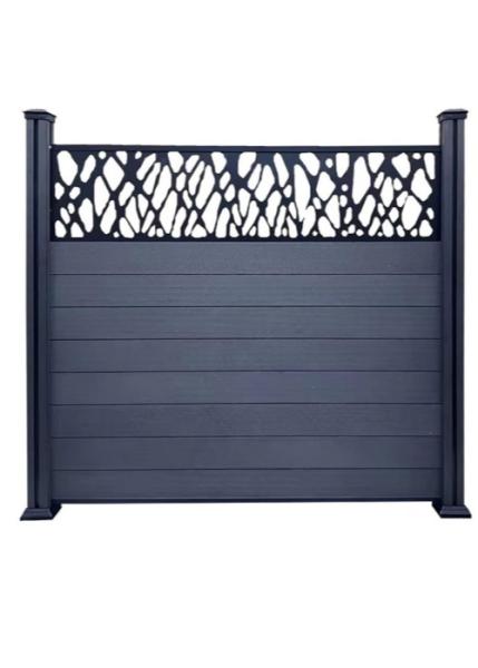 Quality Co Extrusion WPC Panel Fence Impact Resistant Sag Resistant WPC Composite for sale