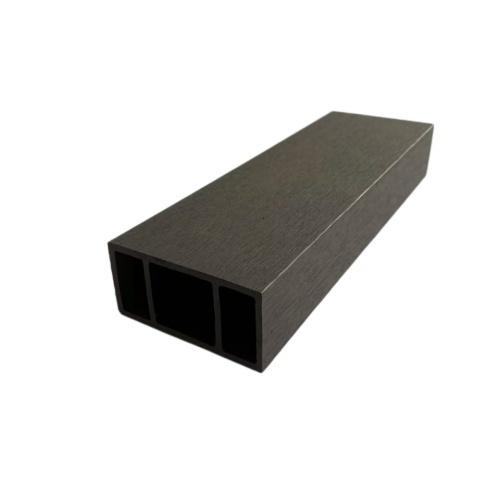 Quality 150x50mm Eco Friendly WPC Tube Composite Cladding Lamianted Surface Treatment for sale