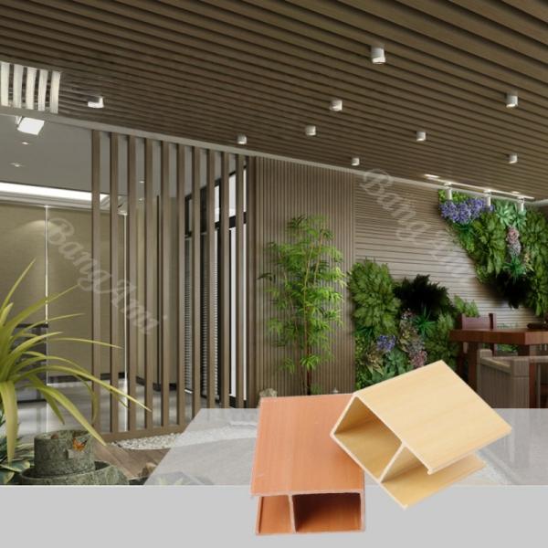 Quality Lightweight PVC Tube Timber Ceiling Waterproof Eco Friendly for sale