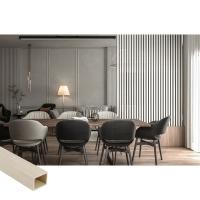 Quality Paint Free Finish WPC Tube Waterproof Architectural Wood Plastic Composite Pipe for sale