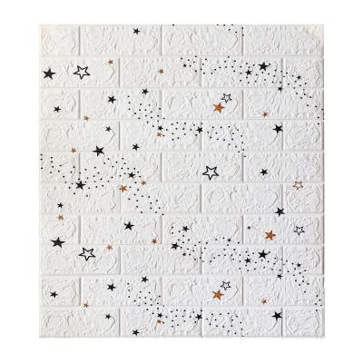 China Luxury 3D PE Foam Wall Sticker With Self Adhesive Backing for sale