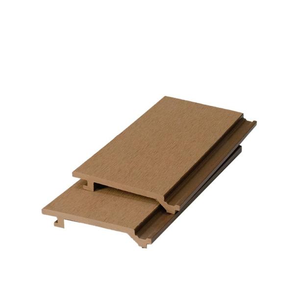 Quality 148mm UV Shield WPC Wall Cladding Panel Fade Resistant for sale