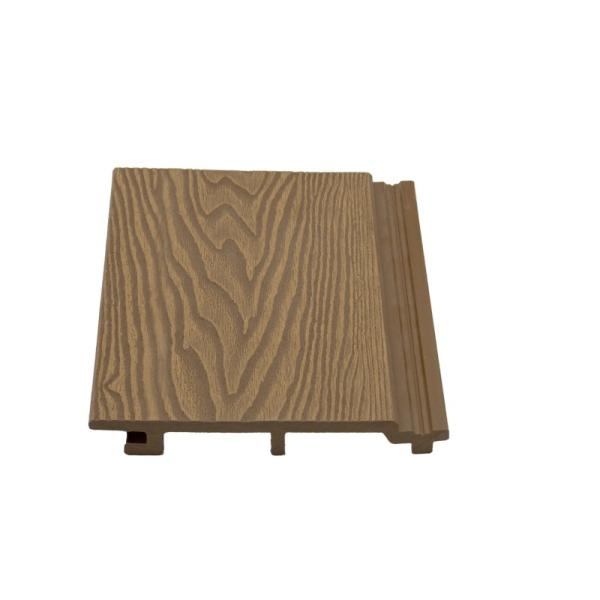Quality Deep 3D Embossed Wall Panel Cladding Recycled Maintenance Free for sale