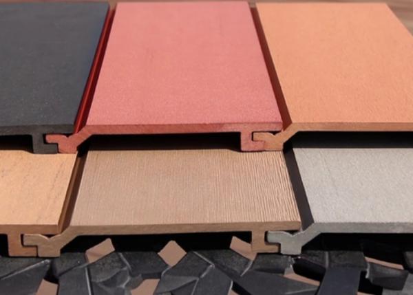 Quality 148*21mm Decorative WPC Cladding Waterproof Wood Plastic Composite Wall Cladding for sale