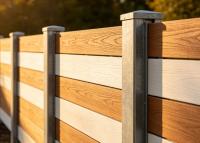 Quality Co Extrusion WPC Panel Fence Impact Resistant Sag Resistant WPC Composite for sale