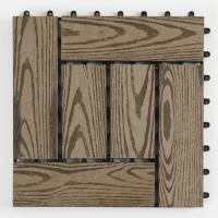 China WPC Interlocking Decking Tiles No Tools Required DIY Installation for sale