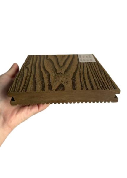 Quality Solid Co Extruded WPC Decking Panel Natural Grain Non Toxic 140*18mm for sale