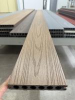 China 140*23mm Weatherproof WPC Decking Panel Co Extruded UV Resistant for sale