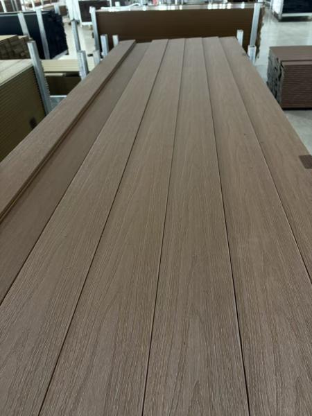 Quality Moisture Proof Hollow WPC Deck Flooring 140x23mm Co Extruded for sale