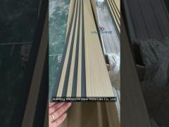 soundproof 20db interior wpc wall panel 150*7.8mm with anti scratch coating