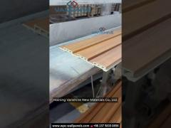 ultra matte interior wpc wall panel b1 class fire retardant