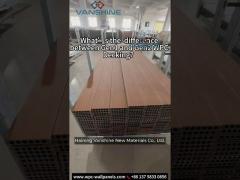 140mm high flexural strength wpc deck flooring embossed freeze thaw resistant