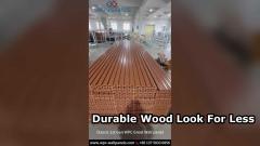 Verified Manufacturer 1st Generation Fluted WPC Wall Panel For Global Projects