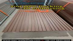 Factory Supply 3D Embossed 2nd Gen WPC Wall Panel
