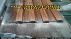 160*20mm Indoor WPC Fluted Wall Panel