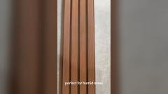Weather-resistant WPC wall panel