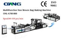 China Muti - Functional Ultrasonic Non Woven Shopping Bag Making Machine Computerized for sale