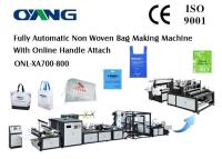 China High Speed PP Automatic Non Woven Bag Making Machine Ultrasonic Welding for sale
