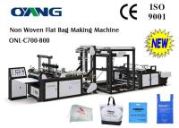 China Multifunction Automatic Non Woven Bag Making Machine 220V /380V for sale