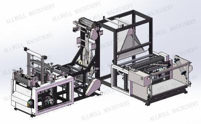 Cina Macchina di 100GSM 13KW 100pcs/Min Non Woven Bag Making in vendita
