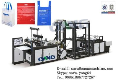Cina Laminazione non tessuta automatica D tagliata/borsa della maglietta che fa macchina in vendita