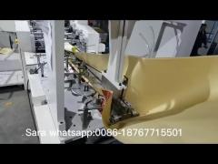 B460 Model het Document van Semi Auto 150pcs/Min Roller Feeding Square Bottom de Computer Centrale Controle van de Zakmachine