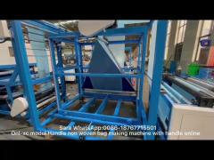 El Nonwoven de alta velocidad del lacre ultrasónico lleva el bolso/los zapatos empaqueta/bolso del D-Corte que hace la máquina