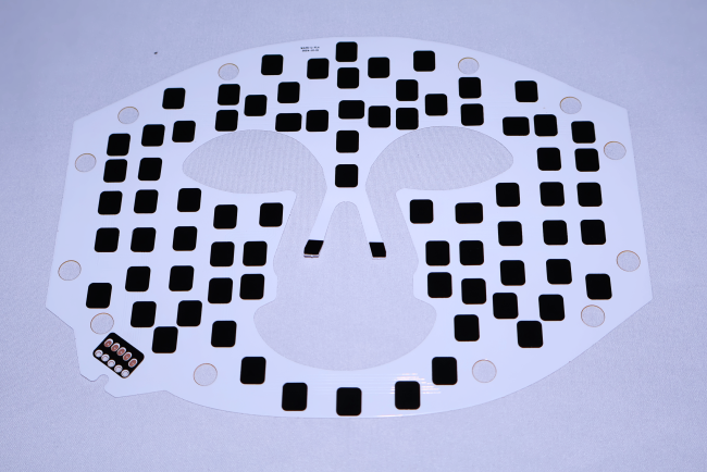 FPCB Design for LED beauty mask with PI strengthen