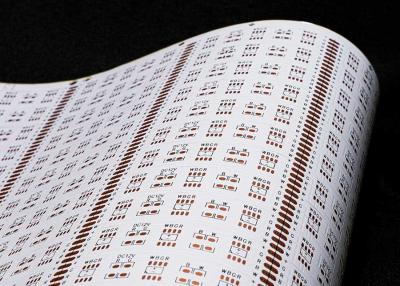 China 5050 Double-sided LED Strip Flexible Circuit Board Zwart Karakter OSP 24V LED Board Te koop