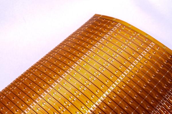 Quality Double Layer LED Strip FPCB with Fire Protection Level V0 and 0.25mm Thickness Flexible PCB for LED Lighting for sale