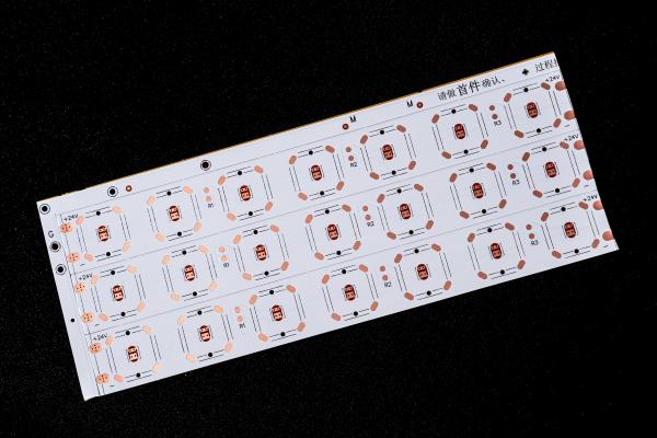 Quality Double Layer Board LED Flexible PCB with OSP Antioxidant and Fire Protection Level V0 for LED Strips for sale