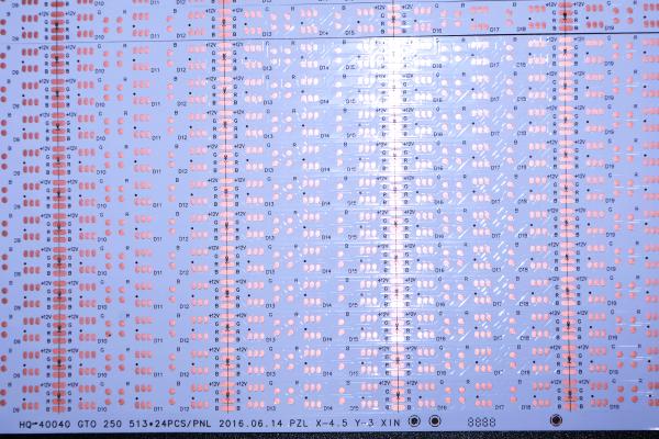 Quality LED Strip FPCB Game-changer: 24V, V0 Fireproof, Double-sided High-performance for sale