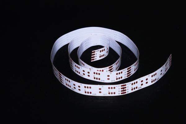 Quality 2835 LED LIGHT 12V Flexible LED FPCB with Double-sided White Film for LED Strip Circuit Board for sale