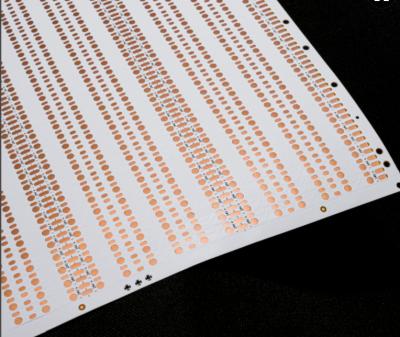 China Double Layer Board Photon Mask Circuit Board with Fire Protection Level V0 and Flexible Beauty Mask FPCB for sale