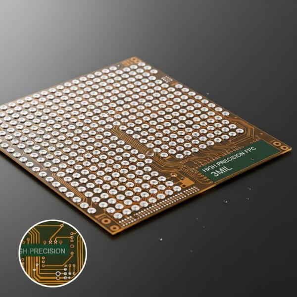 Quality Flexible Printed Circuit Board with 3mil Minimum Line Width/Line Spacing and for sale