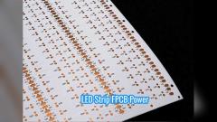 Flexible LED Strip PCB 12V White Film FPCB