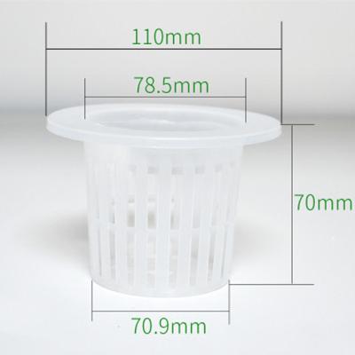 Cina Pottine di plastica di plastica plastica plasmata a iniezione di piccole dimensioni per la coltivazione idroponica in serra in vendita
