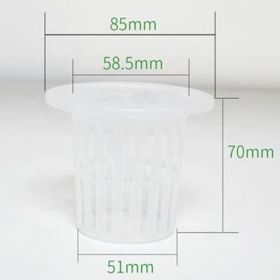 Cina Pottine di plastica di plastica plastica plasmata a iniezione di piccole dimensioni per la coltivazione idroponica in serra in vendita