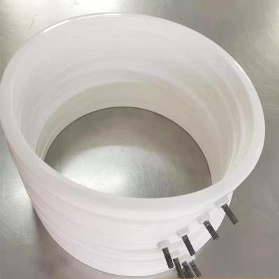 Cina Fascia di tenuta della valvola gonfiabile ad alta temperatura all'interno dell' anello gonfiabile in silicone bianco in vendita