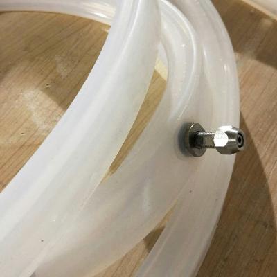 Cina Fascia di tenuta della valvola gonfiabile ad alta temperatura all'interno dell' anello gonfiabile in silicone bianco in vendita