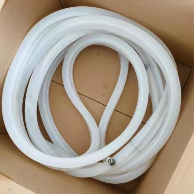 Cina Fascia di tenuta della valvola gonfiabile ad alta temperatura all'interno dell' anello gonfiabile in silicone bianco in vendita