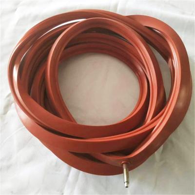 Cina Fascia di tenuta della valvola gonfiabile ad alta temperatura all'interno dell' anello gonfiabile in silicone bianco in vendita